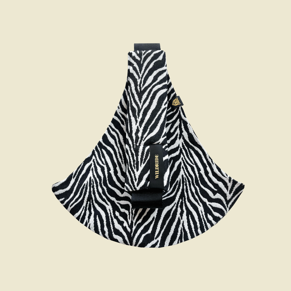 Toddler Carrier Black Zebra Print | Wildride – wildridecom