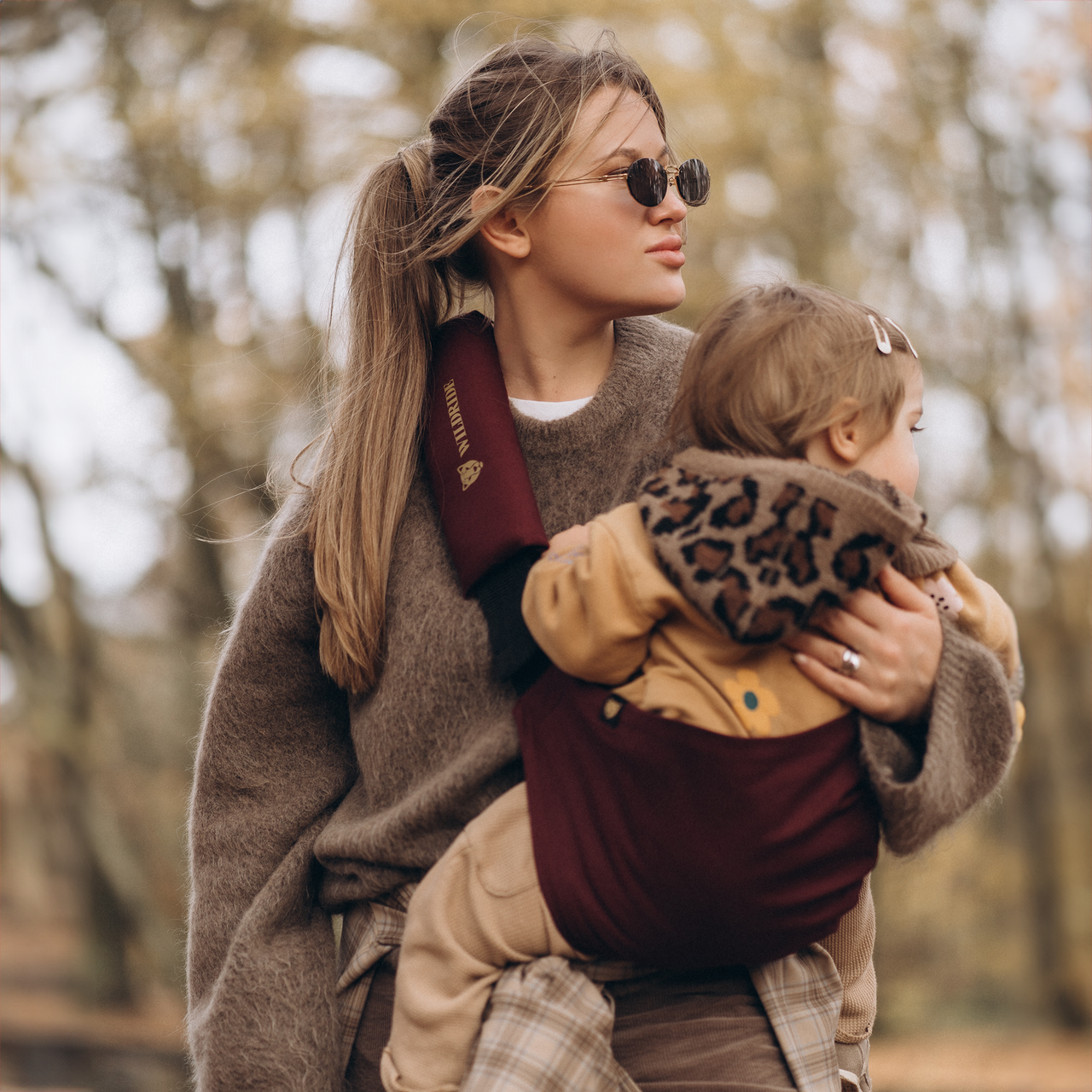 Toddler Carrier Merlot | Wildride – wildridecom